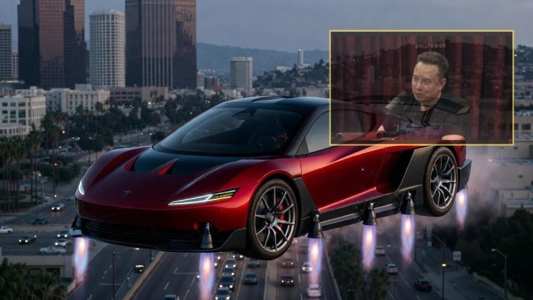 Verum Dixit ∆ Tesla’s Flying Car: Musk Confirms SpaceX Collaboration ...